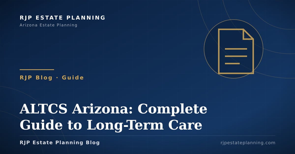 ALTCS Arizona: Complete Guide to Long-Term Care
